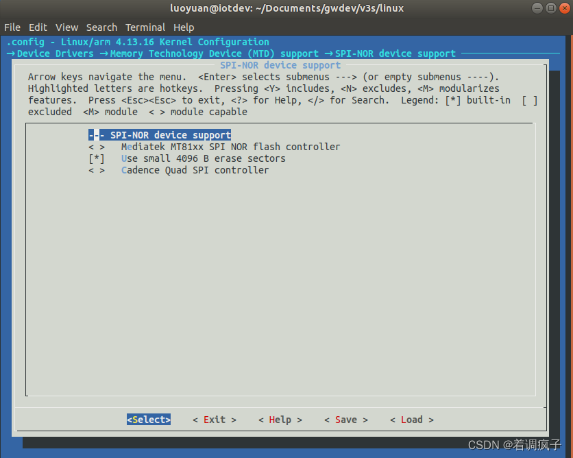 编译和烧录spi Nor Flash的v3s核心板2:linux Kernelv3s烧录 Csdn博客