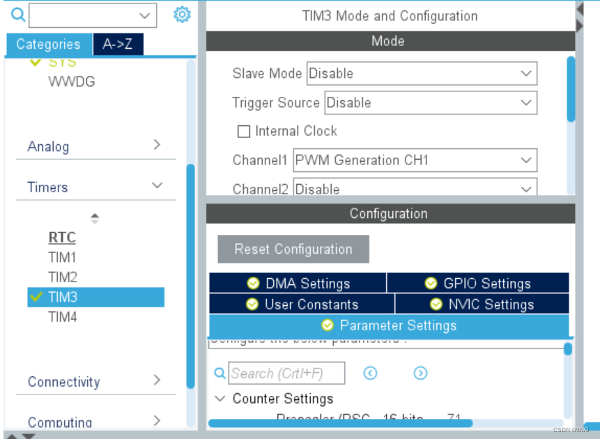 stm32定时器&PWM的使用_stm32定时器pwm_Bw3的博客-CSDN博客