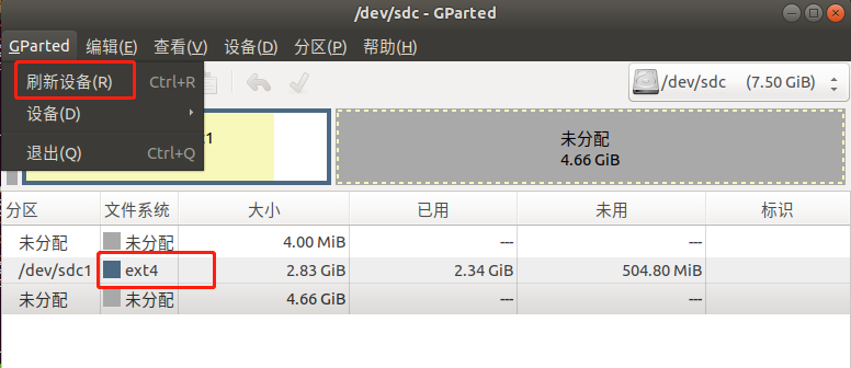 【问题解决】GParted ext4分区显示红色感叹号，Journal superblock magic number invalid 错误_invalid superblock magic ...