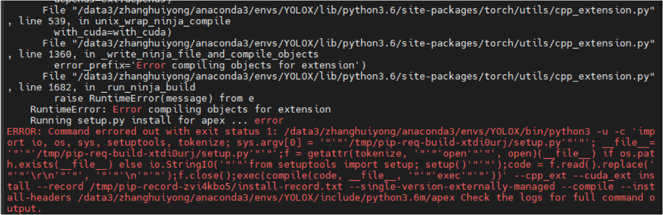 【YOLOX】の 填坑指南_modulenotfounderror: no module named 'yolox-CSDN博客