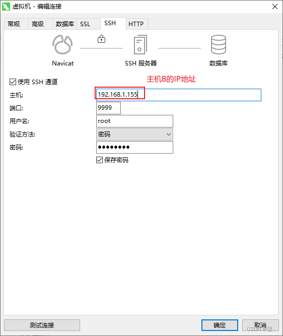 一台机器连接同一局域网下的另一台机器的虚拟机中的mysql如何通过其他电脑连接到自己电脑虚拟机的mysql Csdn博客