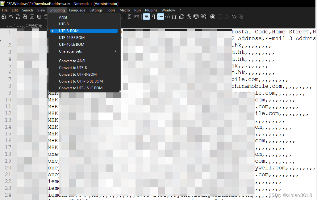 Outlook2019邮件客户端导入CSV通讯录中文乱码问题解决办法_outlook导入通讯录乱码-CSDN博客