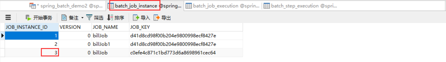 Spring Batch之配置DB Job Repository 项目举例(三)_jobrepository-CSDN博客