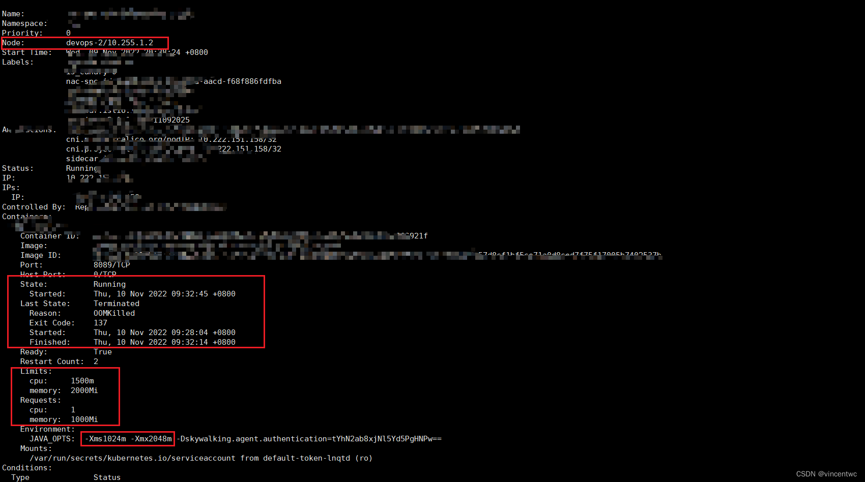 记录一次k8s的oom问题定位_pod oom 日志-CSDN博客