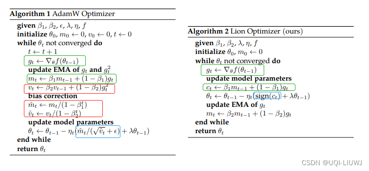 机器学习笔记：优化器Lion（EvoLved Sign Momentum）_lion优化器-CSDN博客