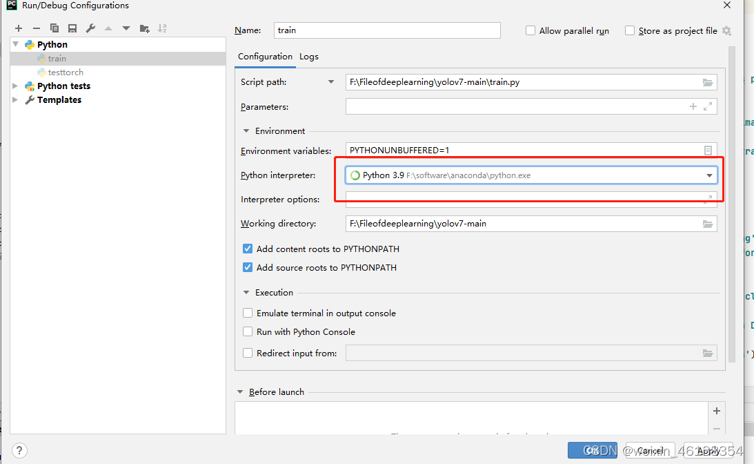 01终端可以运行，pycharm项目报错ModuleNotFoundError: No module named torch_pycharm报错,但终端可以正常运行-CSDN博客