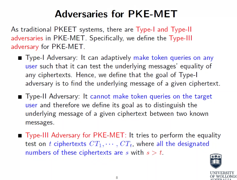 【Willy Susilo 学术报告01】Public-Key Encryption with Multi-Ciphertext ...