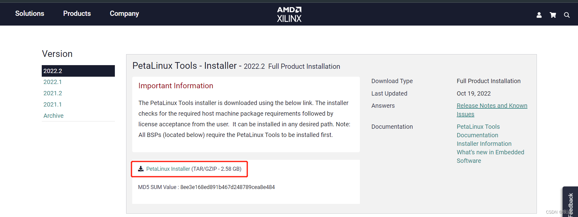 Ubuntu20.04搭建PetaLinux2022.2 + 离线编译_ubuntu20安装petalinux2021.2-CSDN博客