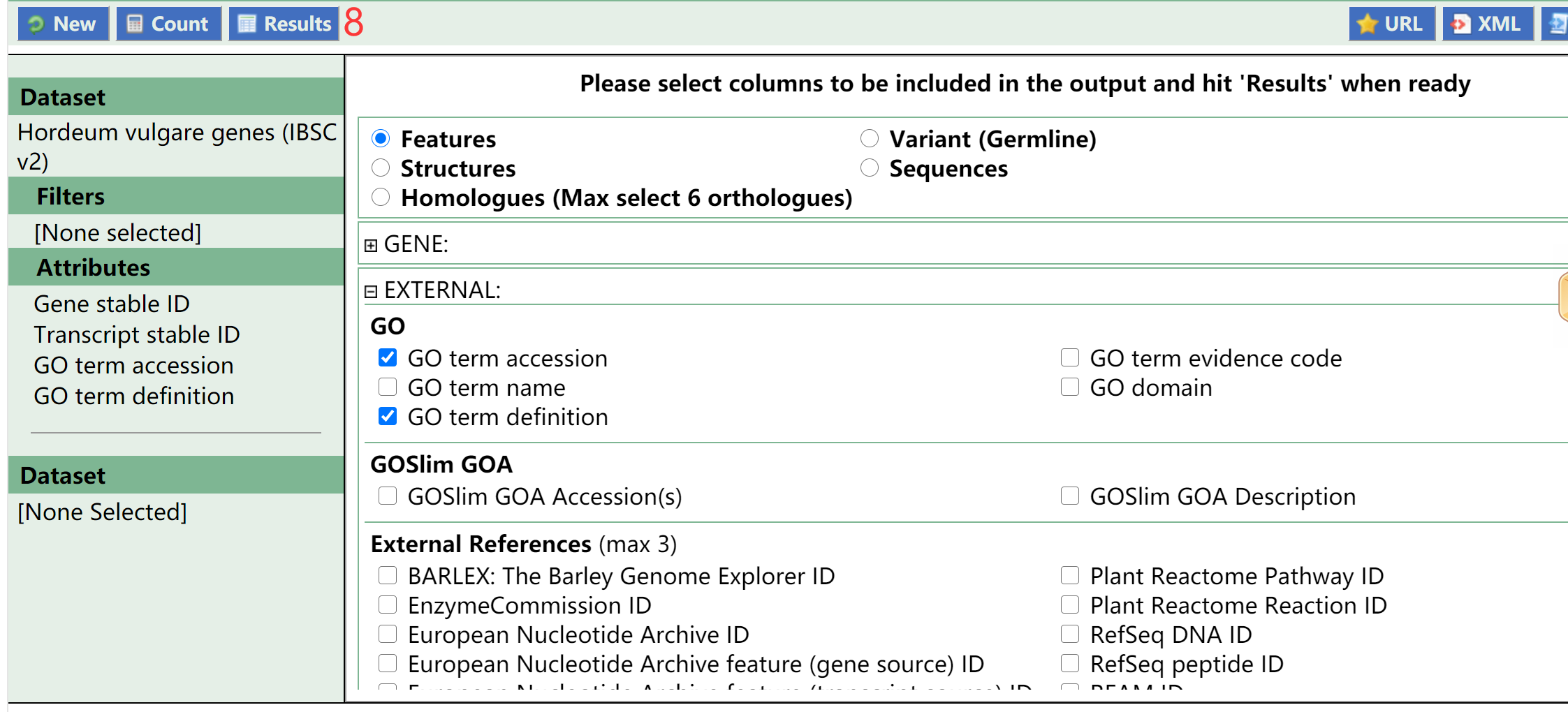 Ensemble-BioMart:得到基因注释信息（有参考基因组的物种）_ensemble - biomart-CSDN博客