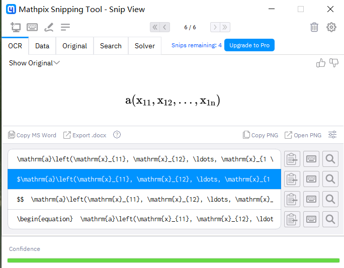 截屏识别公式以及mathtype复制为MD可识别的Latex公式_mathtype截图-CSDN博客
