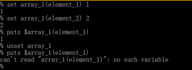 Tcl 语言 ——变量篇_tcl 当前输入作为变量-CSDN博客