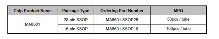MA8601 无需更改电路直接pin√pin替代FE8.1s方案_fe8.1芯片电路-CSDN博客