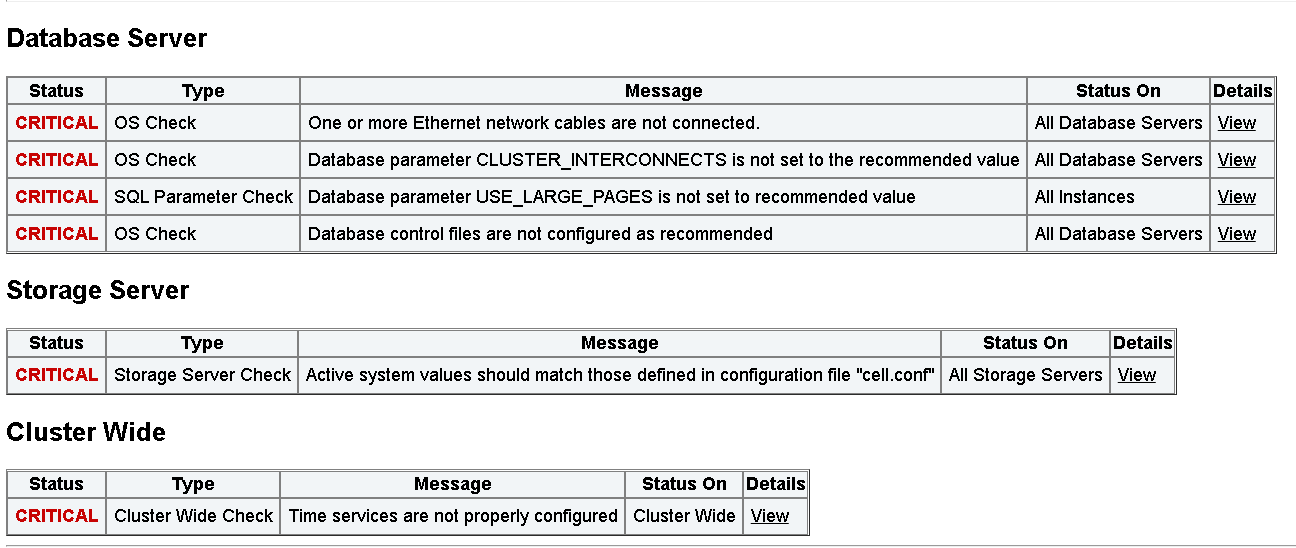 Exadata使用EXAchk进行健康检查-CSDN博客