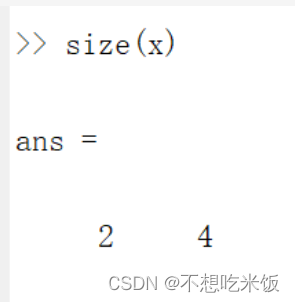 【Matlab】矩阵属性(1、size() 2、length() 3、numel() 4、rand()/randn() 5.roots（p）)_matlab numel(()-CSDN博客