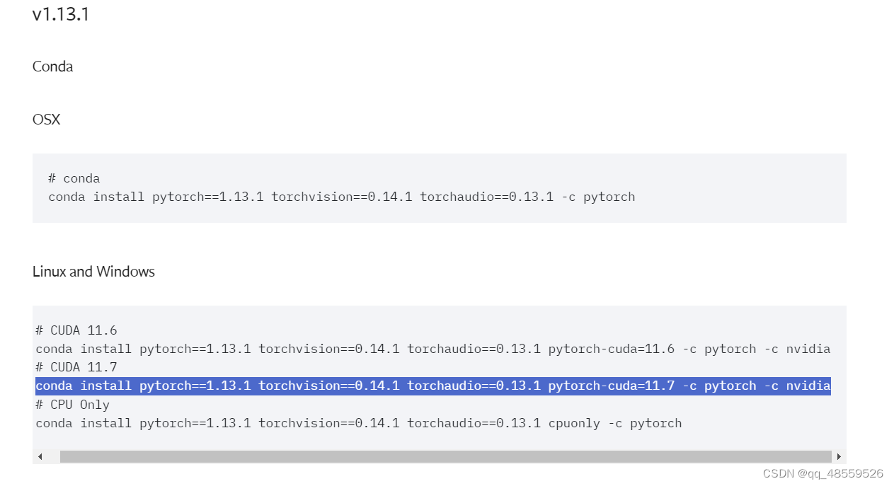 Anaconda torch安装 torch.cuda.is_available() True_torch-cuda.availiable true-CSDN博客