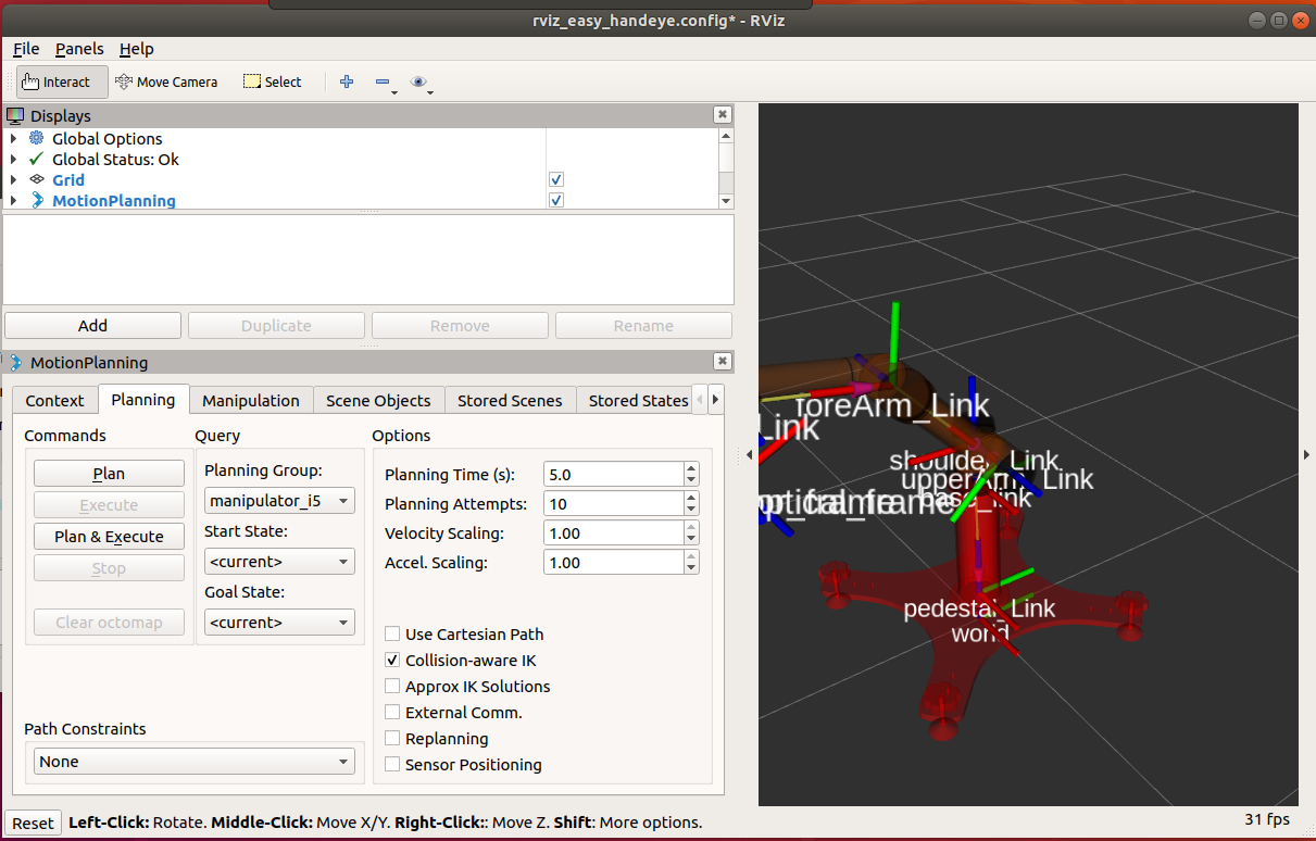 aubo_i5机械臂无序抓取实践二：eye_in_hand 手在眼上-手眼标定_kinect做无序抓取-CSDN博客