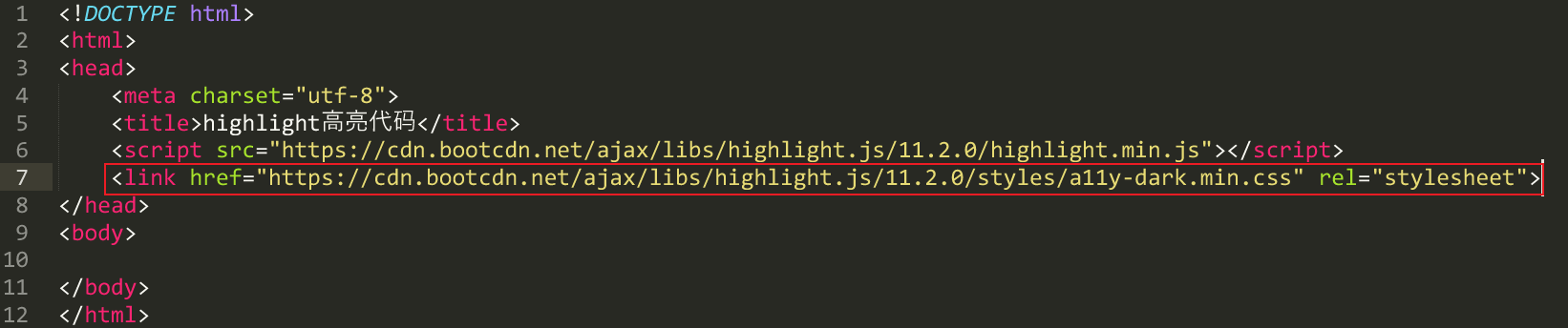 Js库之highlight Js高亮代码 Csdn博客