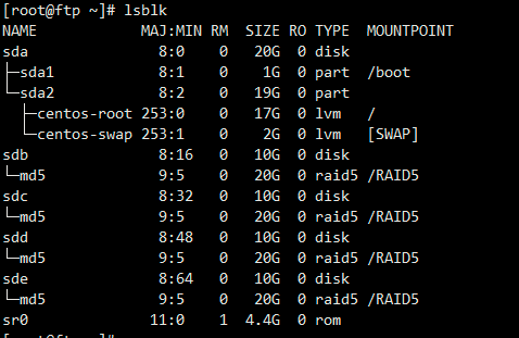16-在Linux中配置软RAID磁盘阵列 RAID5+热备盘_如何给软raid配置热备-CSDN博客