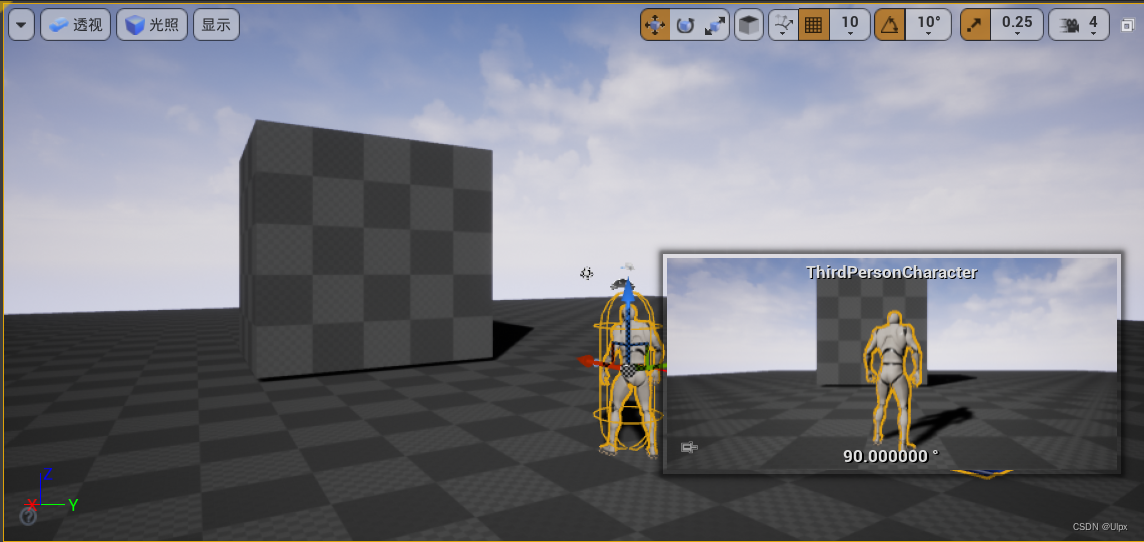 【ue4】【新手入门】|BSP画刷使用方法以及手把手教你如何用BSP构建一所小房子（记录向）_ue4 bsp-CSDN博客
