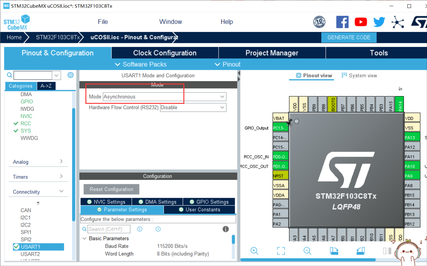 手把手教你STM32F103C8移植uCOSII（HAL库）并实现多任务（完美避坑版）_stm32 ucosii多任务-CSDN博客
