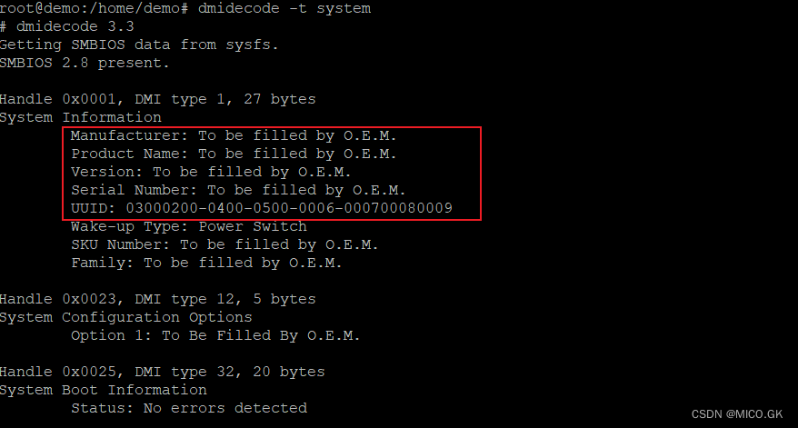 liunx/windows读取查看、自定义修改AMI BIOS主板PN/SN/UUID_windows修改uuid-CSDN博客