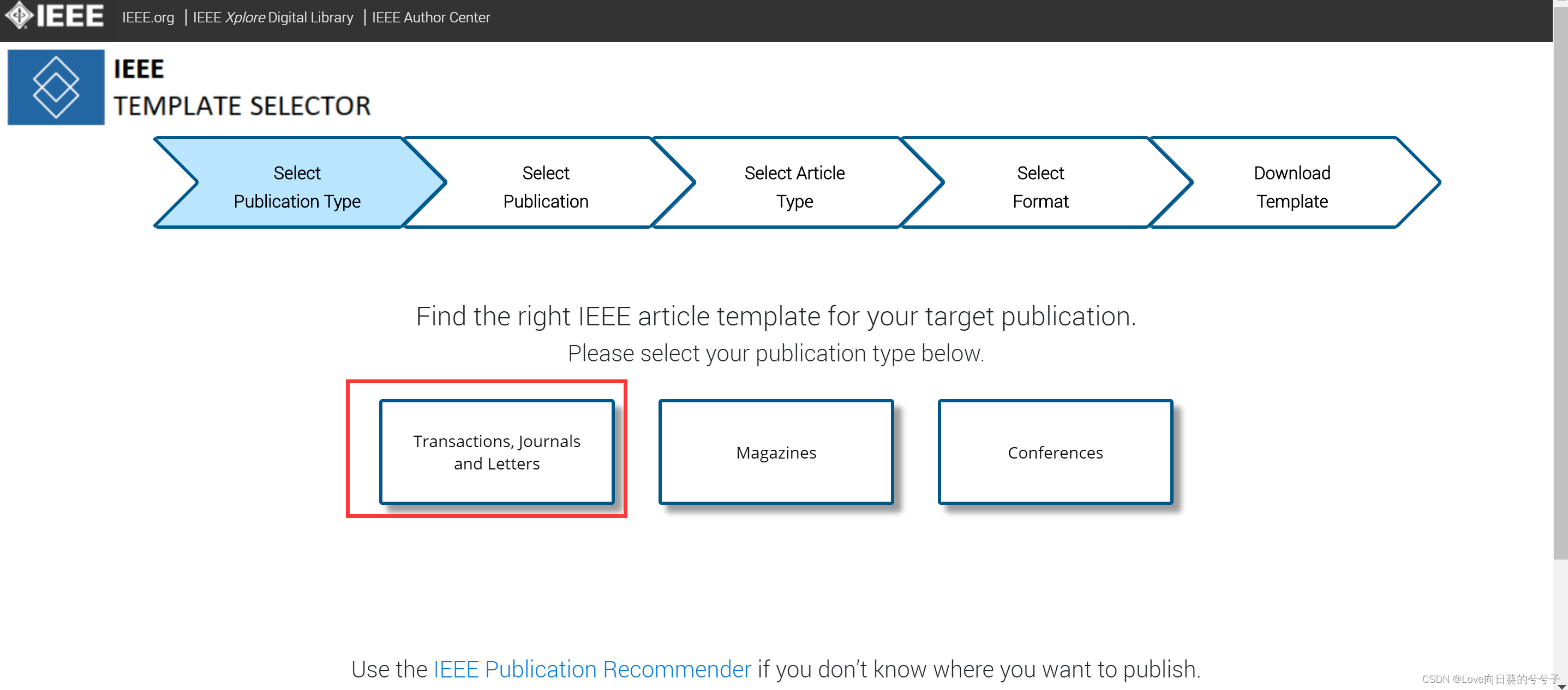 IEEE Trans期刊Latex模板下载_ieee期刊模板下载-CSDN博客