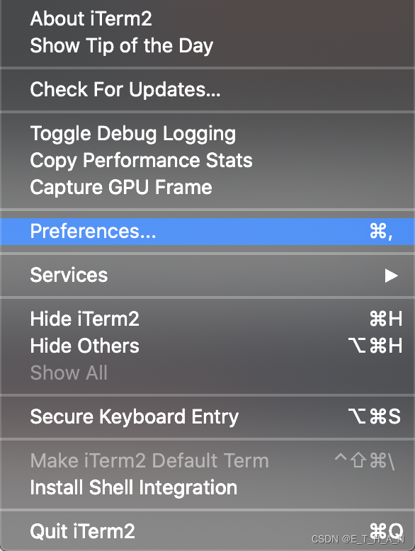 如何使用iTerm2+oh-my-zsh+Dracula美化你的MAC终端_iterm2 dracula-CSDN博客