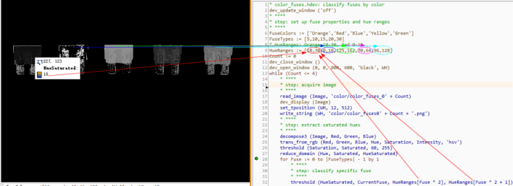 Halcon颜色识别color_fuses.hdev:classify fuses by color-CSDN博客