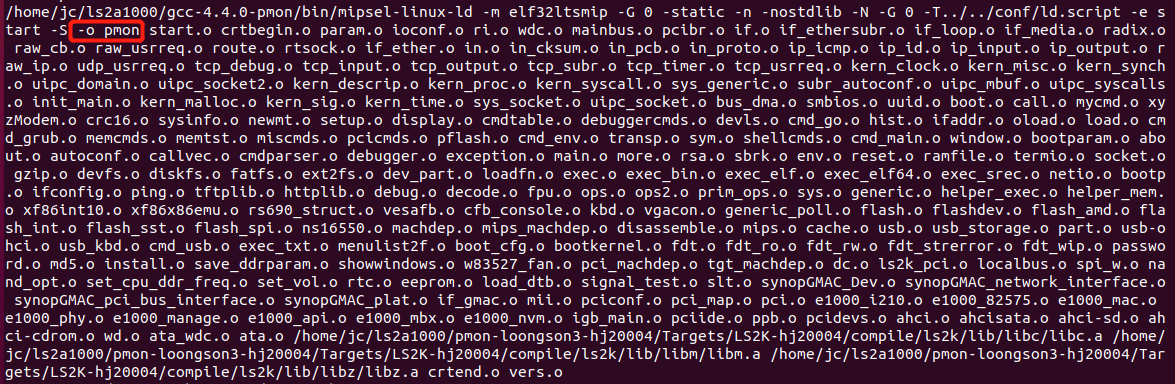 龙芯2k1000-pmon（8）- pmon编译的过程_synopgmac-CSDN博客