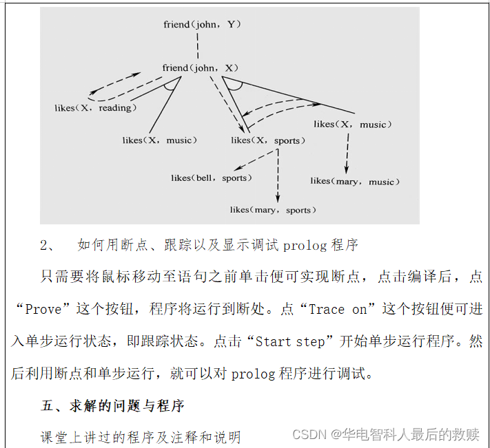 智科人之人工智能课程上机实验（智科还单独有一个综合实验）：prolog语言练习与编程上机实验prolog语言编程练习 Csdn博客 