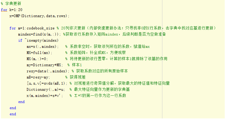 KSVD字典更新_k-svd算法怎么更新字典-CSDN博客
