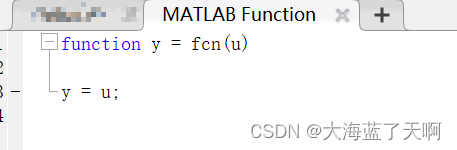 simulink代码模块、matlab function的使用、报错The current directory is reserved for MATLAB files._simulink里 ...
