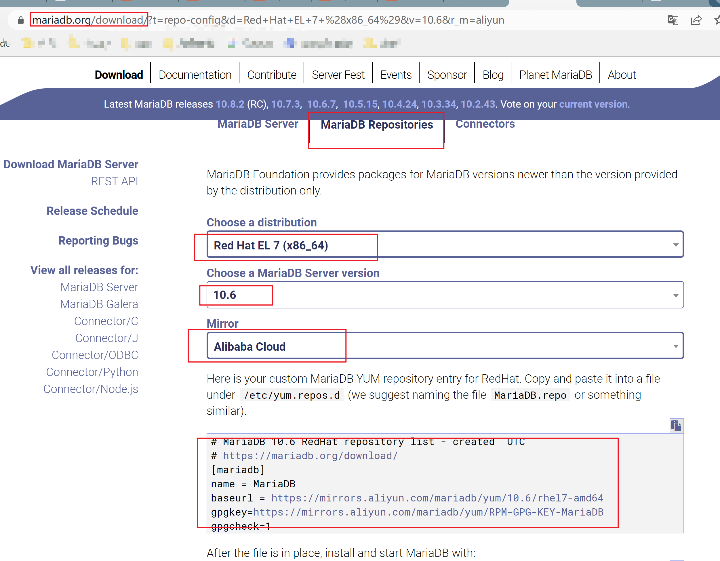 Redhat7.6 upgrade mariadb - Programmer Sought