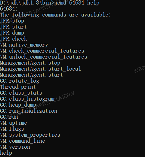 JVM执行命令之jcmd_jcmd命令找不到-CSDN博客