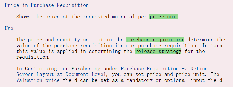 Valuation Price in PR_sap valuation price-CSDN博客