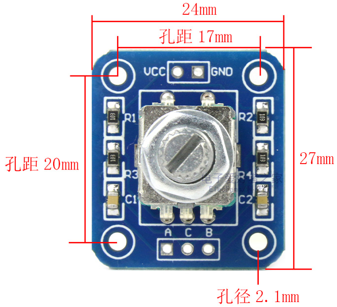 Esp32 Ec11旋转编码器调节pwm占空比输出esp32 Ec11 Csdn博客