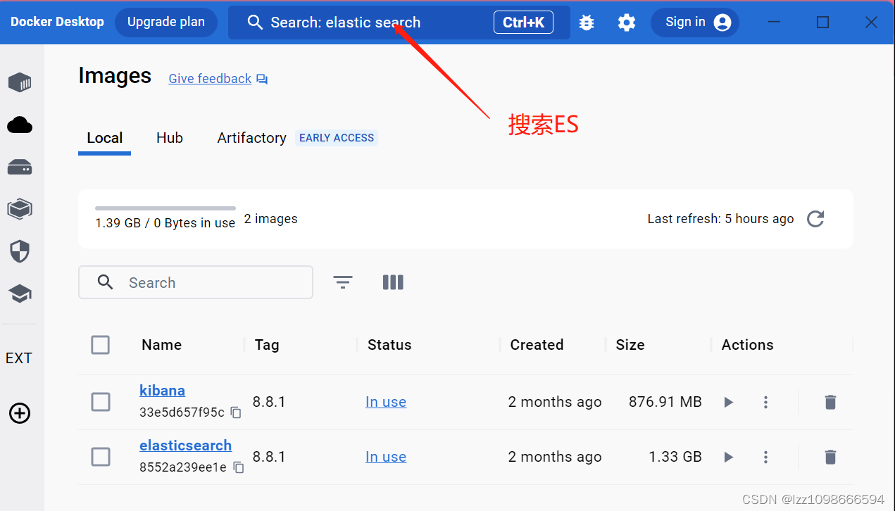 Docker Desktop 安装elasticsearch 单节点 Error Failed To Determine The Health Of The Clust Csdn博客