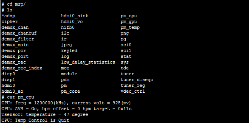 海思芯片-Proc调试信息查看-视频输入输出信息-电压信息_hisi3403 cpu温度-CSDN博客