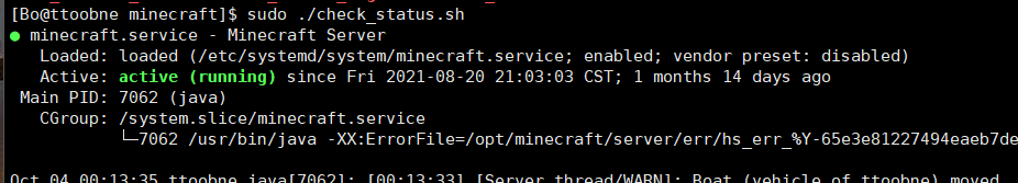 Linux云主机部署搭建minecraft服务器以及记录java内存溢出问题_failed to load properties from file: server.proper-CSDN博客