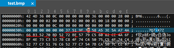 图形图像基础 之 bmp介绍_bmp图片-CSDN博客