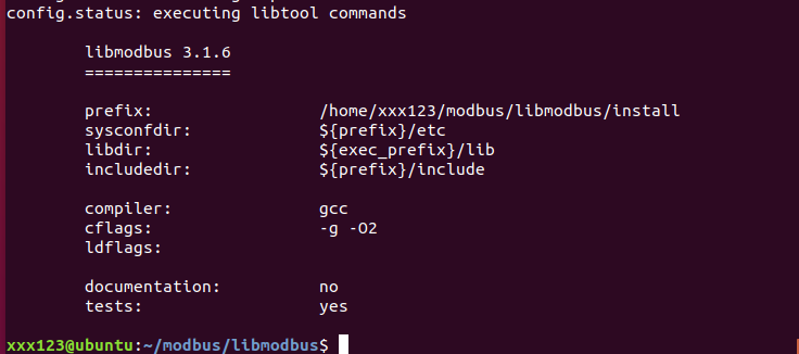 Linux编译安装libmodbus库_linux libmodbus-CSDN博客