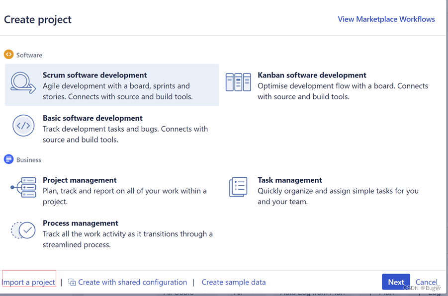 Jira用户操作手册之创建项目_jira创建项目-CSDN博客