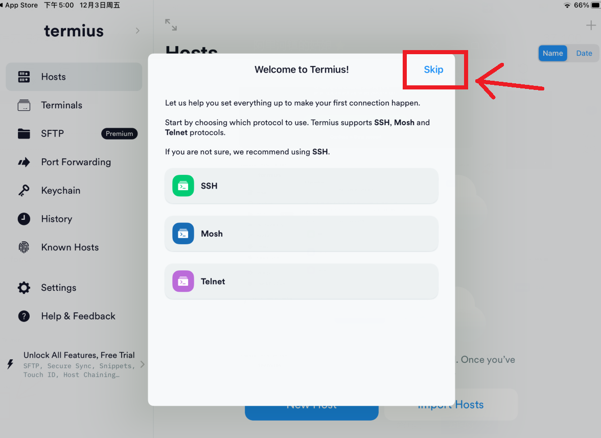 ipad如何连接以及管理云服务器，类似于在电脑上操作Finallshell_termius ipad-CSDN博客