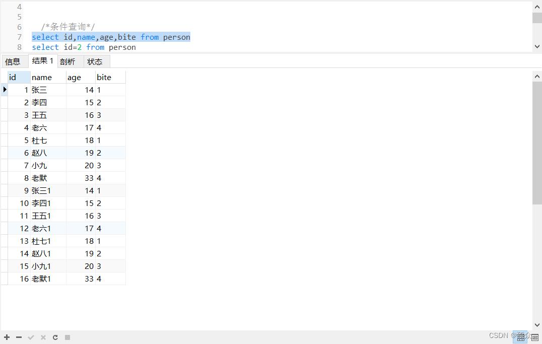 Mysql数据库查询 Csdn博客 