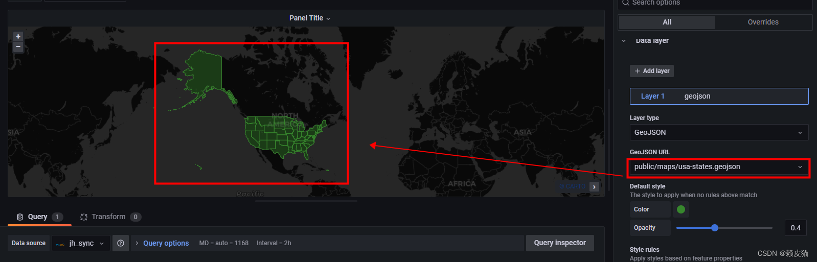 Grafana 使用指南 —— Geomap 地图组件grafana Geomap Csdn博客