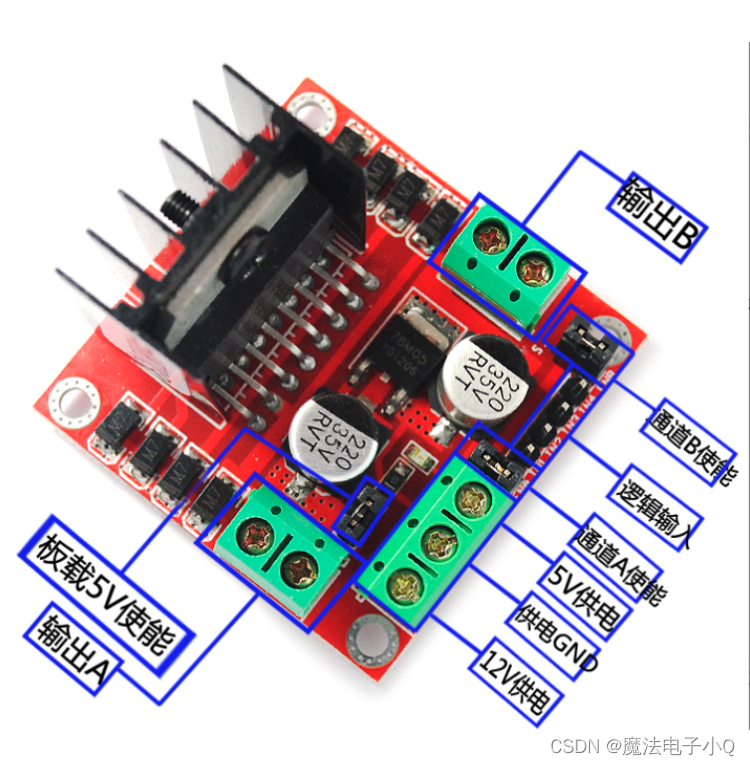 L298N_l298n驱动四个电机-CSDN博客