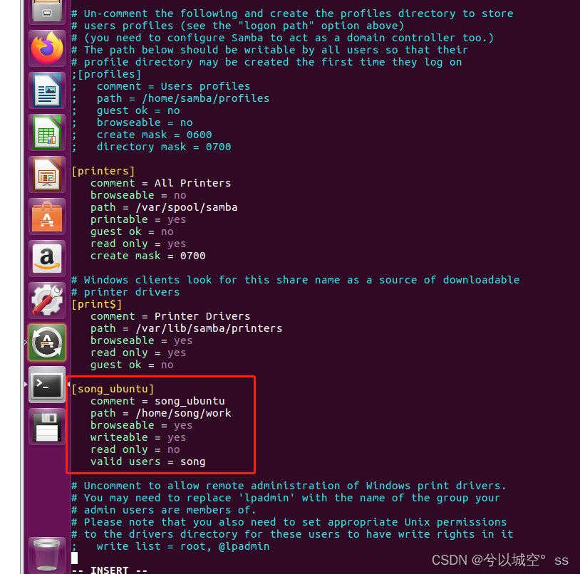 windows共享Linux文件（samba）_windowssamba共享-CSDN博客