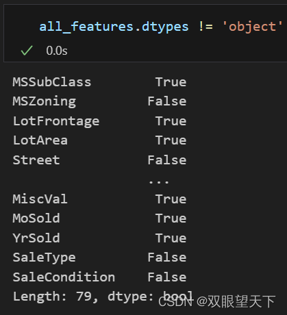 numeric_features = all_features.dtypes[all_features.dtypes != ‘object‘].index；_dtypes != 'object ...