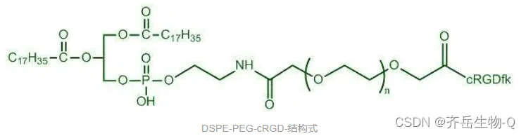 cRGD-PEG2000-DSPE 磷脂聚乙二醇环肽 cRGD-PEG-DSPE-CSDN博客