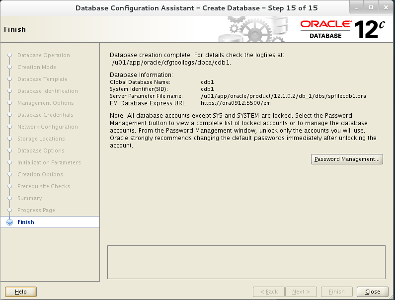 使用DBCA创建数据库-CSDN博客